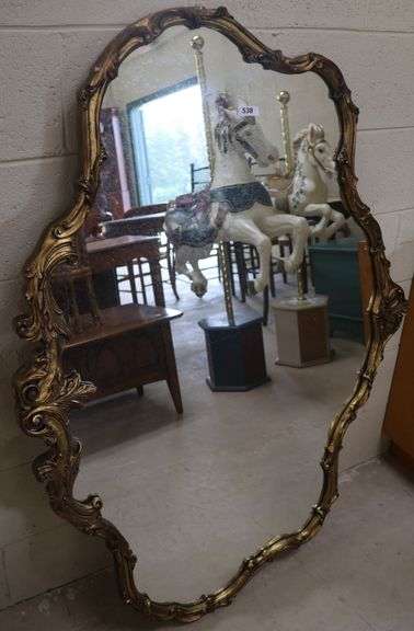 Vintage Gilt Mirror - Dixon's Auction at Crumpton