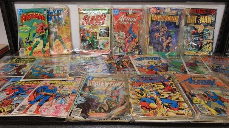 Lot of Vintage Comic Books - Dixon's Auction at Crumpton