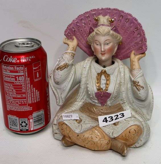 Antique Bisque Nodder - Dixon's Auction at Crumpton