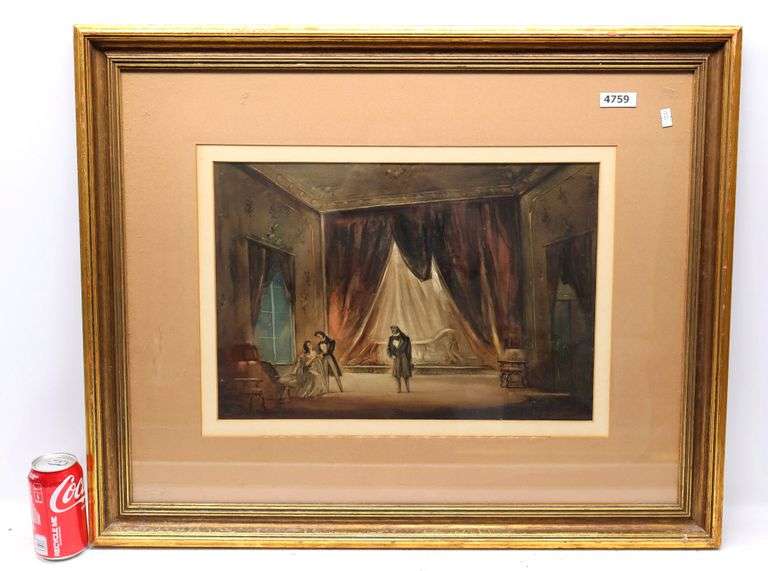 Stage Print - Dixon's Auction at Crumpton