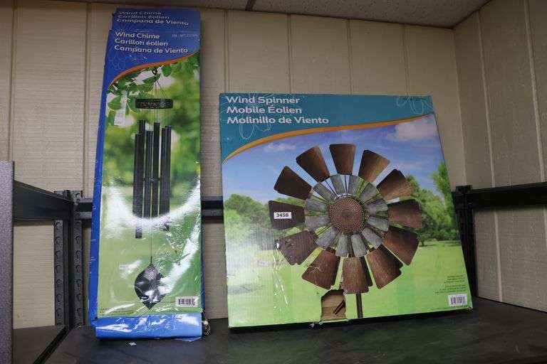 Open Box: Wind Chime and Wind Spinner *As-Is, item(s) may not function ...