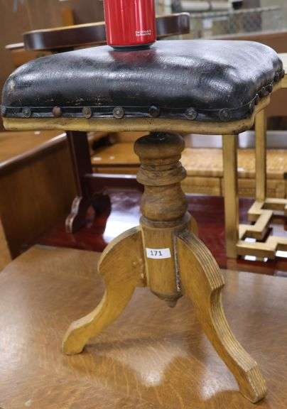 Antique Piano Stool - Dixon's Auction at Crumpton