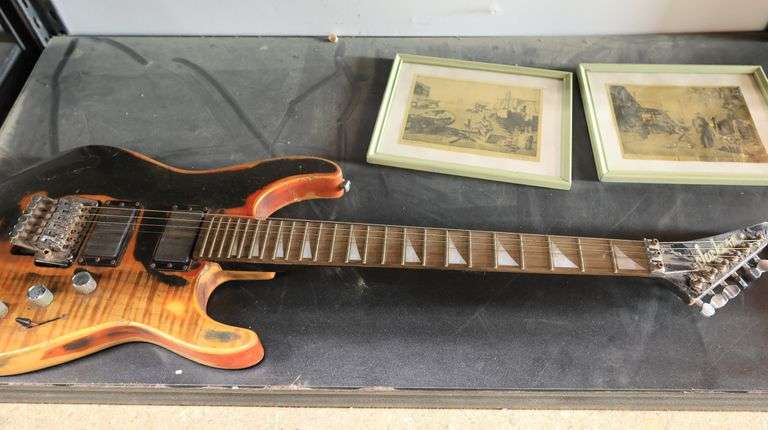 Vintage Jackson Electric Guitar, Framed Prints Etc. - Dixon's Auction ...