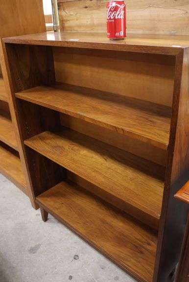 MCM Walnut Bookcase - Dixon's Auction at Crumpton