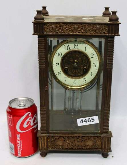 Antique Tiffany & Co. Crystal Regulator Clock - Dixon's Auction at Crumpton