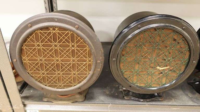 Lot of (3) Antique Radio Speakers - Dixon's Auction at Crumpton