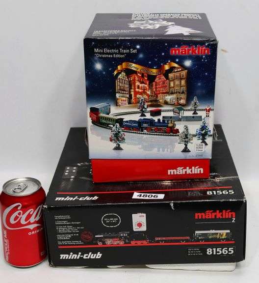 (2) Marklin N Scale Train Sets with Boxes-81565 & 81846 - Dixon's ...