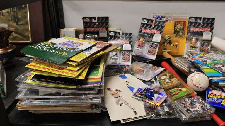 Lot of Vintage Sports Memorabilia & Collectibles, Baseball Posters ...