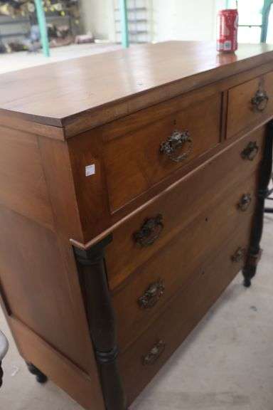 Empire Mixed Woods Chest of Drawers - Dixon's Auction at Crumpton