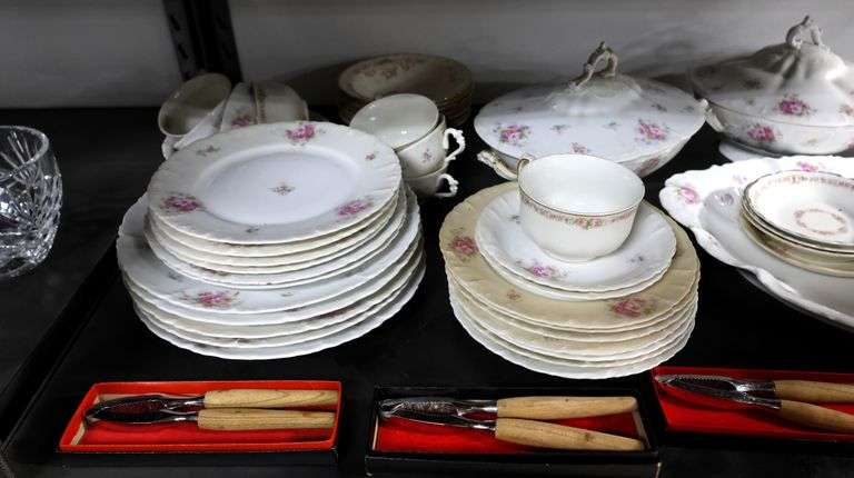 Lot of Vintage Austrian China Dishes Etc. - Dixon's Auction at Crumpton