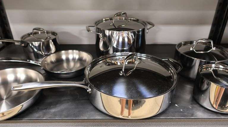 Lot of Tri-Ply Clad Tramontina Brazilian Cookware, Pots & Pans, - Dixon ...