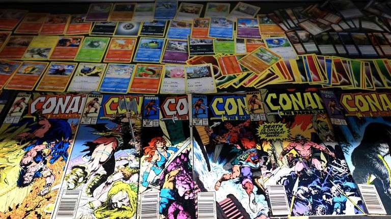 Lot of Vintage Conan Comic Books, Pokemon & Mtg Cards - Dixon's Auction ...