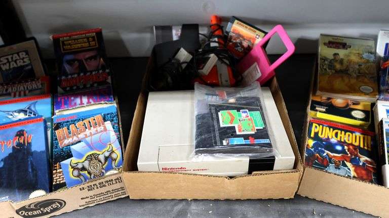 Lot Vintage Nes Console & Games in Boxes - Dixon's Auction at Crumpton