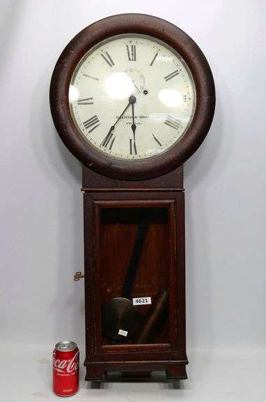 Antique Riggs & Bro Regulator Clock - Dixon's Auction at Crumpton