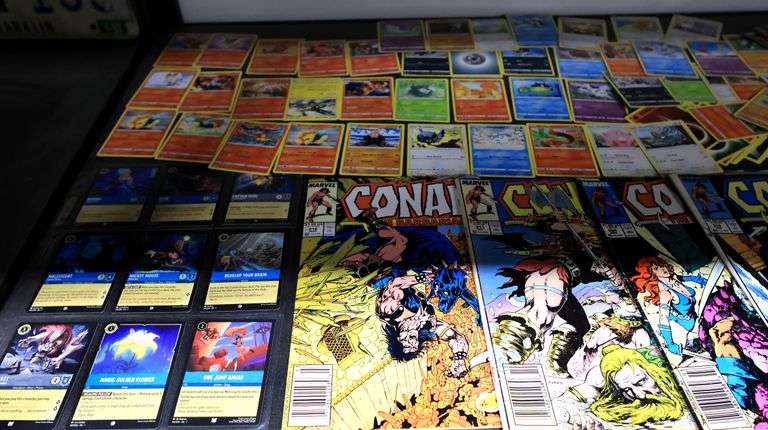 Lot of Vintage Conan Comic Books, Pokemon & Mtg Cards - Dixon's Auction ...