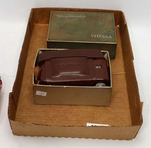 Voigtlander Vitessa Camera with Box - Dixon's Auction at Crumpton