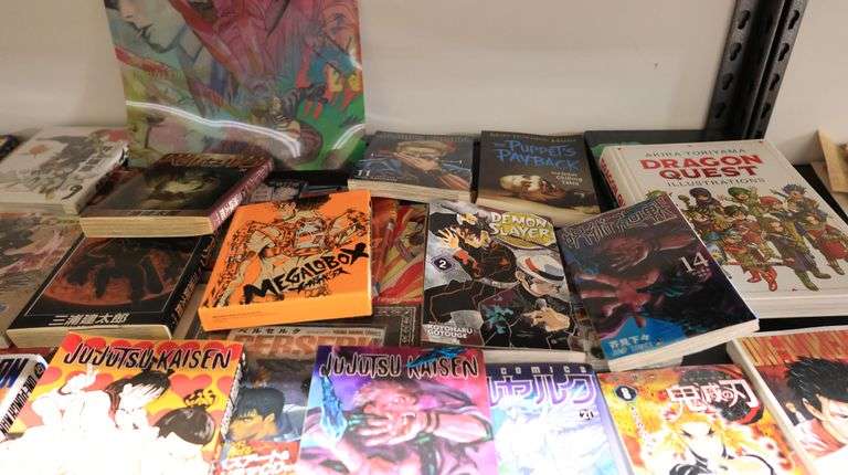 Lot of Japanese Graphic Novel Comic Books Etc. - Dixon's Auction at ...