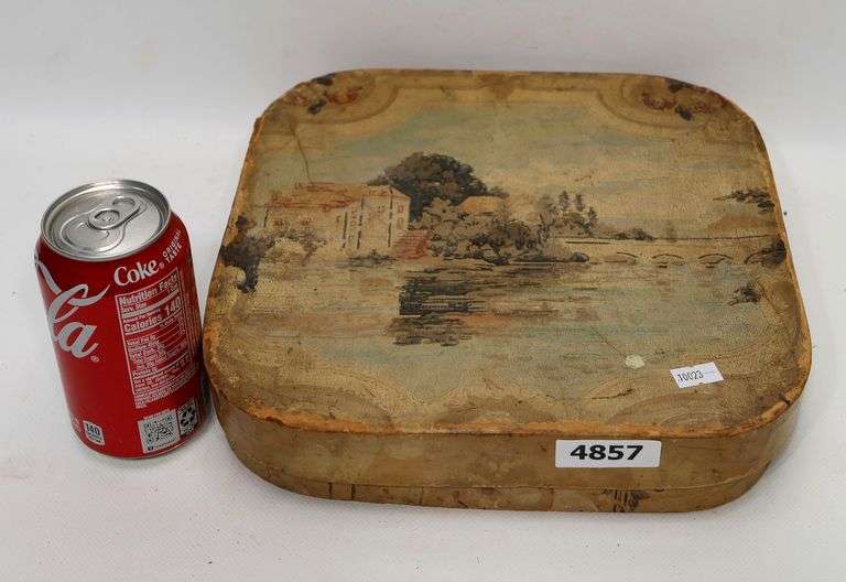 Antique Wallpaper Box - Dixon's Auction at Crumpton