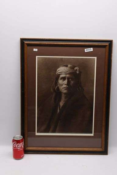 Posthumous Edward Curtis Native American Print - Dixon's Auction at ...