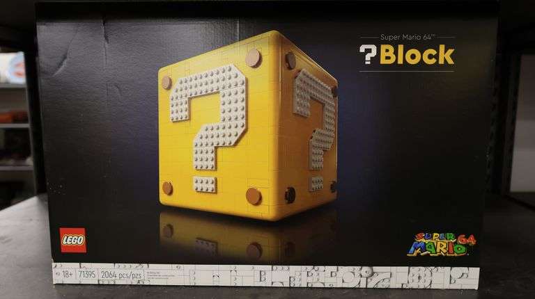 New: Lego Set 71395 Super Mario 64 ? Block - Dixon's Auction at Crumpton