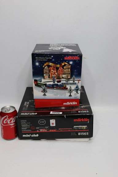 (2) Marklin N Scale Train Sets with Boxes-81565 & 81846 - Dixon's ...