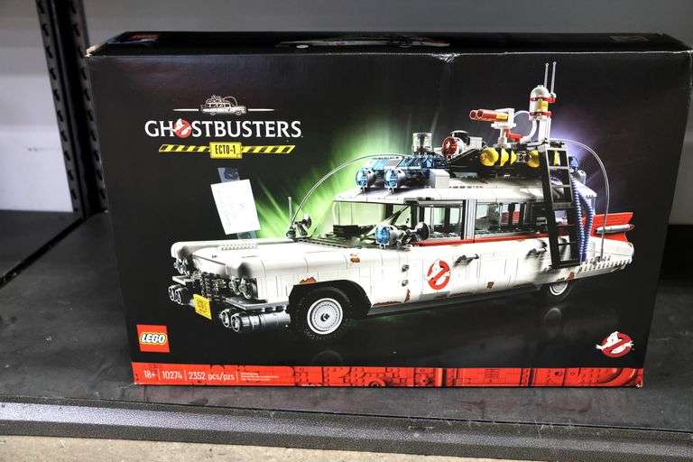 Open Box: Lego Ghostbusters #10274 Ecto-1, Verified All Bags Included ...