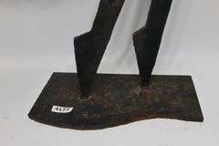 Vintage Post Modernist Wrought Iron Man Plant Stand-Signed - Dixon's ...