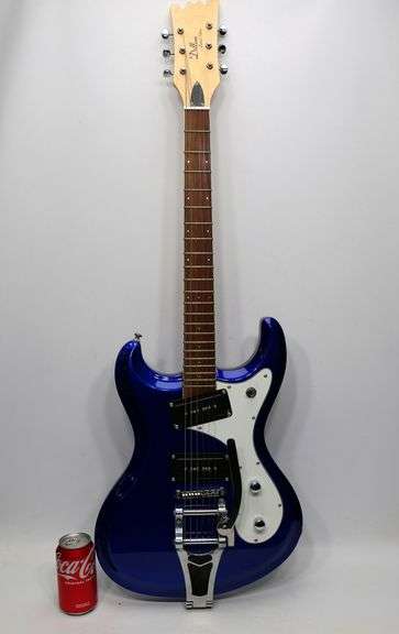 Dillion Limited Edition Mosrite Copy Electric Guitar with Fernandes Hsc ...