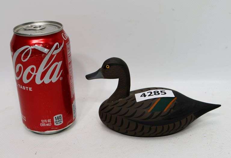 Roger Urie Miniature Pintail Duck Decoy - Dixon's Auction at Crumpton