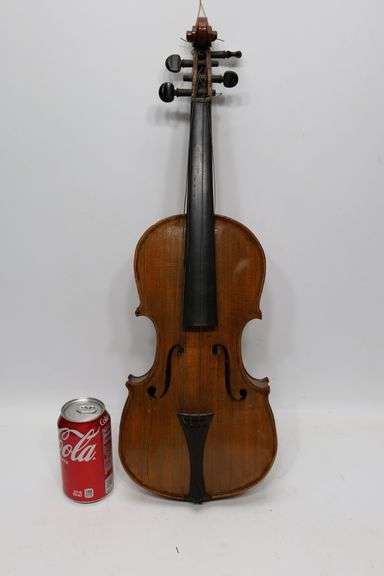 Vintage Stradivarius Copy Violin with Bow & Case - Dixon's Auction at ...