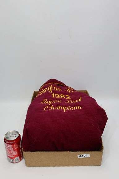 Vintage Washington Redskins 1982 Super Bowl Champions Jacket - Dixon's ...