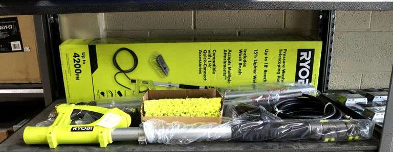 Open Box: Ryobi Pressure Washer Telescoping Pole, [As-Is, Item(S) Is ...