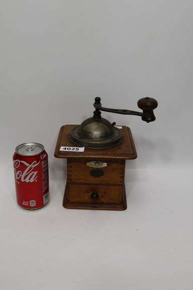 Antique German Coffee Grinder - Dixon's Auction at Crumpton