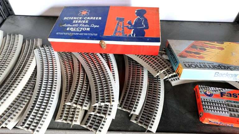 Lot of Vintage Model Railroad Train Track Parts - Dixon's Auction at ...