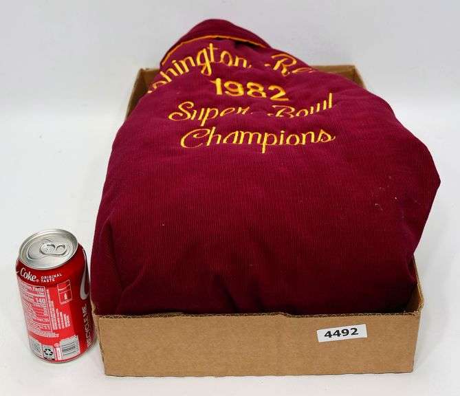 Vintage Washington Redskins 1982 Super Bowl Champions Jacket - Dixon's ...