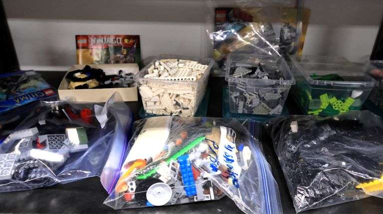 Collection of Legos in Bins & Bags, Some Books - Dixon's Auction at ...