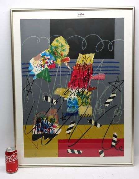 MCM Artist Signed Lithograph - Dixon's Auction at Crumpton