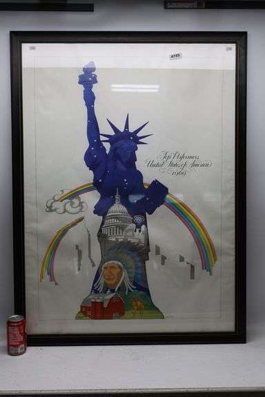 Statue of Liberty Poster - Dixon's Auction at Crumpton