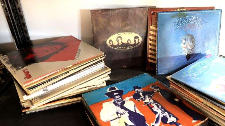 Lot of Vintage Record Albums - Dixon's Auction at Crumpton