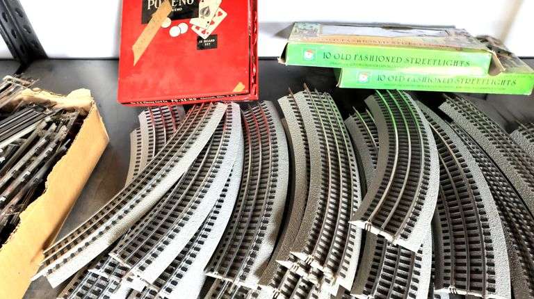 Lot of Vintage Model Railroad Train Track Parts - Dixon's Auction at ...
