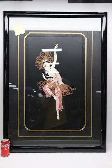Erte Serigraph "Firebird" - Dixon's Auction at Crumpton