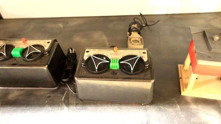 Vintage Model Railroad Power Supply Transformers & Building - Dixon's ...
