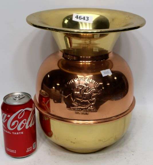 Pony Express Chewing Tobacco Spittoon - Dixon's Auction at Crumpton