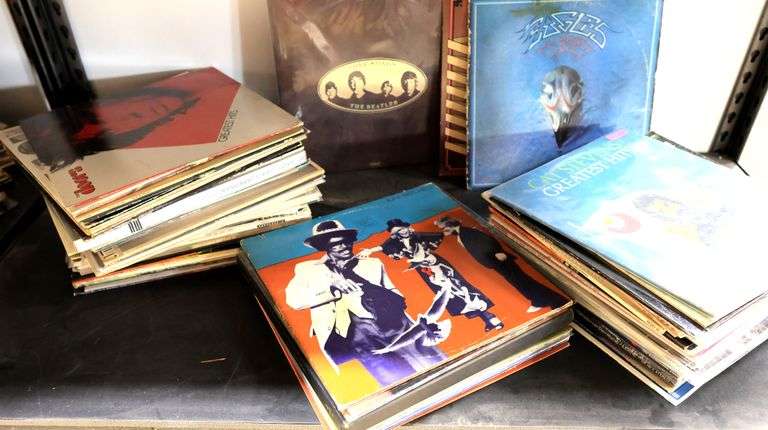 Lot of Vintage Record Albums - Dixon's Auction at Crumpton