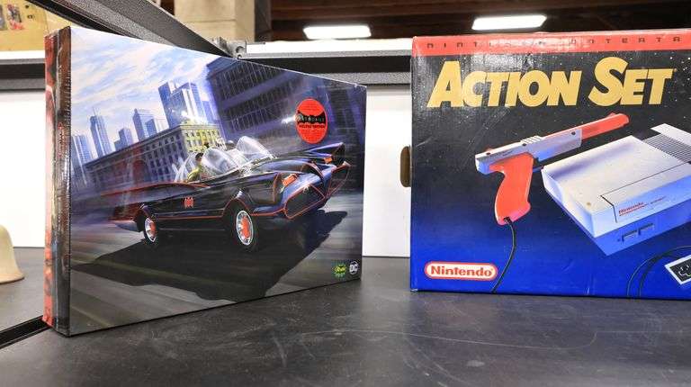 Nintendo Nes Game Set in Box and Two Models - Dixon's Auction at Crumpton