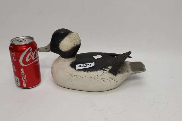 Alfred Ward Bufflehead Duck Decoy - Dixon's Auction at Crumpton