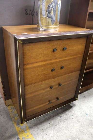 MCM Walnut Chest - Dixon's Auction at Crumpton