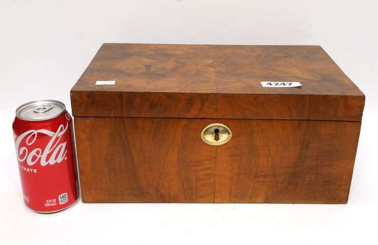 Antique Lock Box - Dixon's Auction at Crumpton
