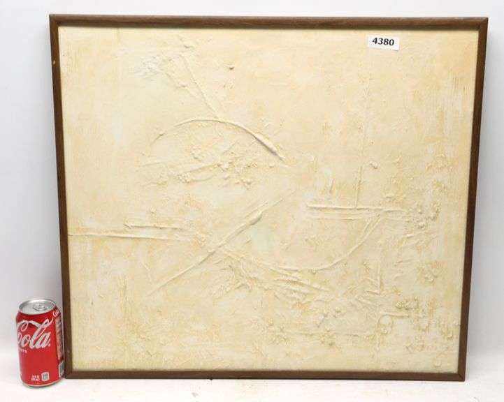 MCM Abstract Painting - Dixon's Auction at Crumpton