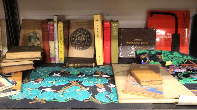 Lot of Vintage Japanese Books, Place Mats Etc. - Dixon's Auction at Crumpton